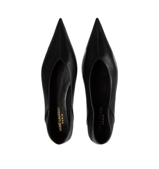 Leather Ballerina Flats Womens Hirshleifers