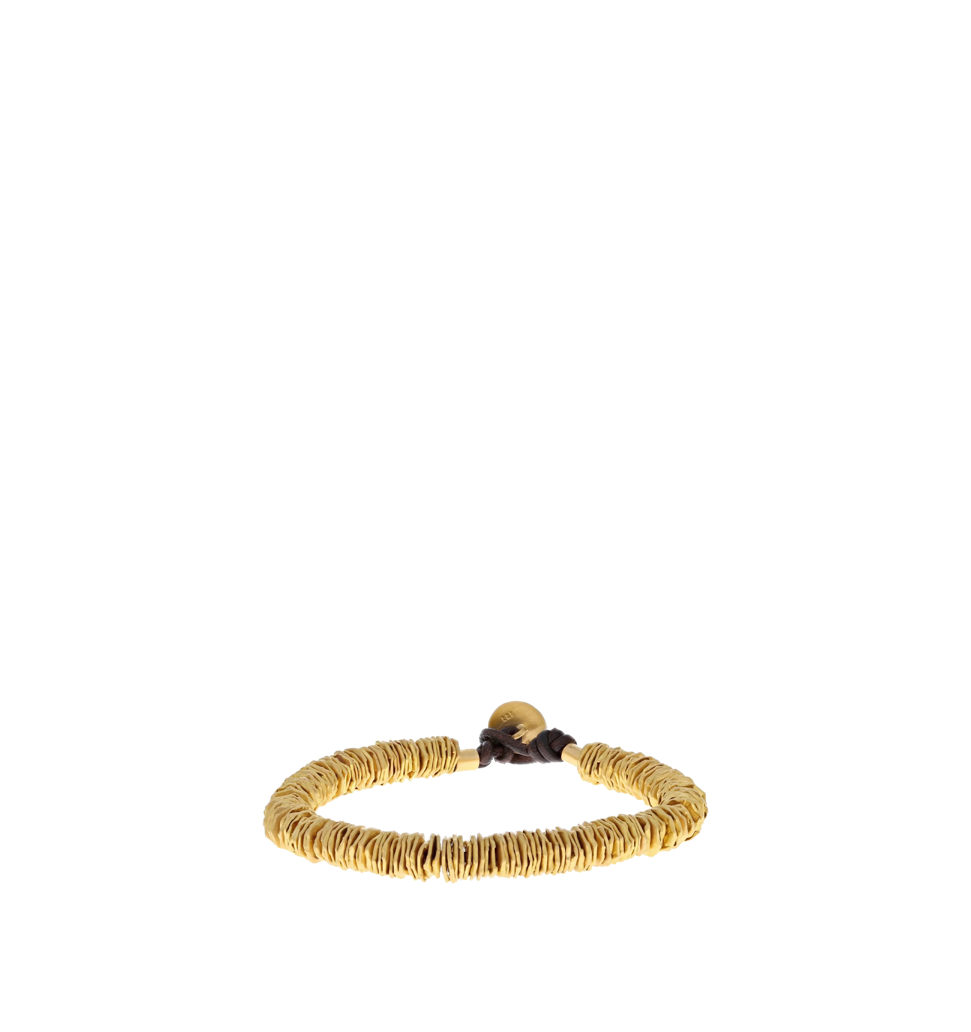 SIGNATURE GOLD DISC BRACELET – HIRSHLEIFERS