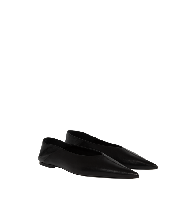 Leather Ballerina Flats Womens Hirshleifers